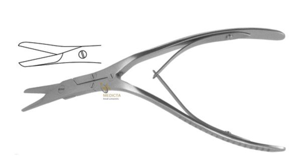 Caplan Nasal Bone Scissor - Caplan Septum Scissors - Medicta Instruments