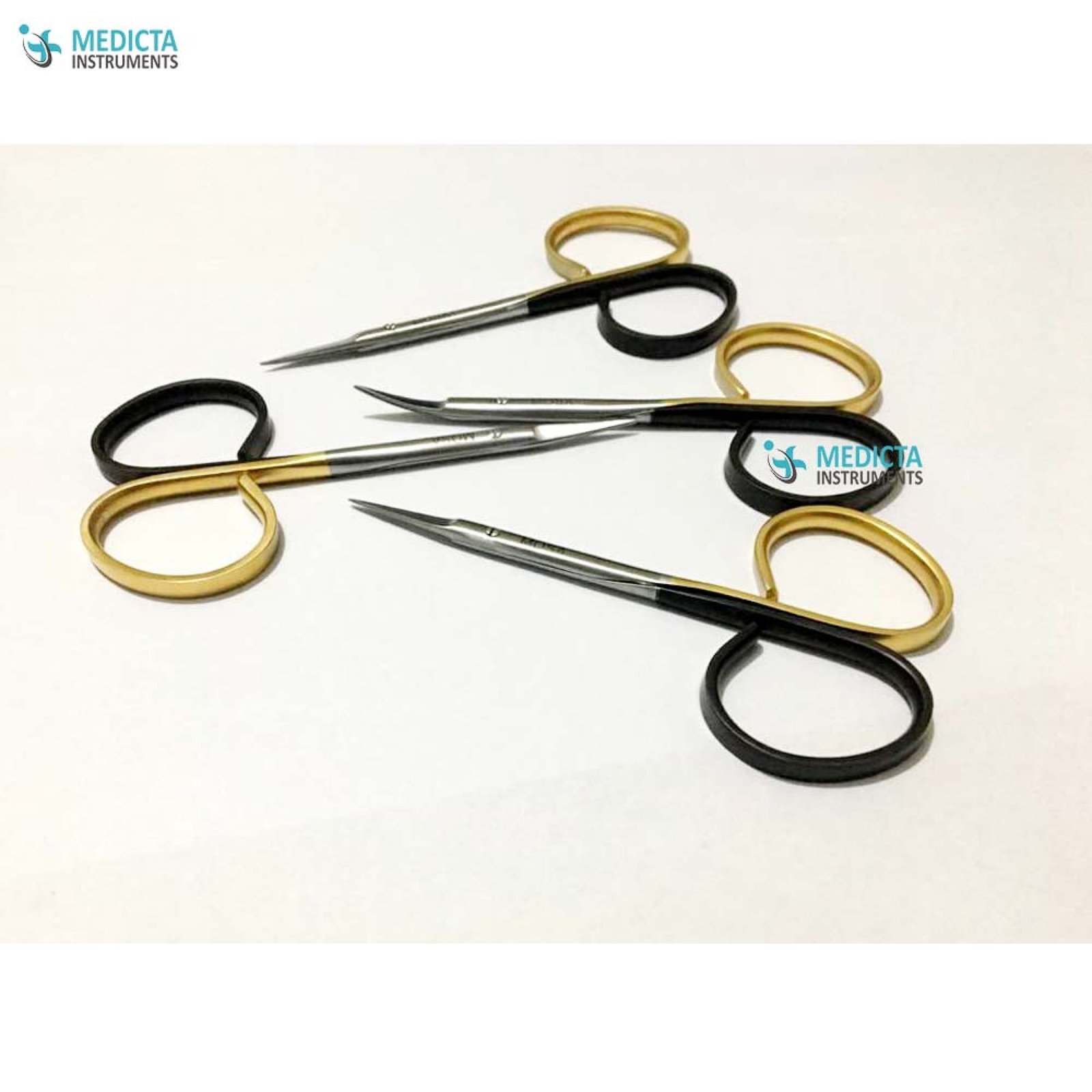 Supercut Plus TC Iris Scissors Ribbon handle 10.5cm - Medicta Instruments