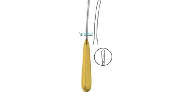 Scalp Elevator Dissector with Suction - Medicta Instruments