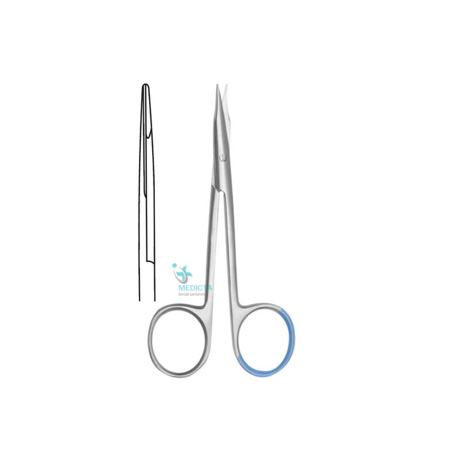 Single Use Surgical Stevens Scissor blunt, straight 12.5cm - Medicta ...