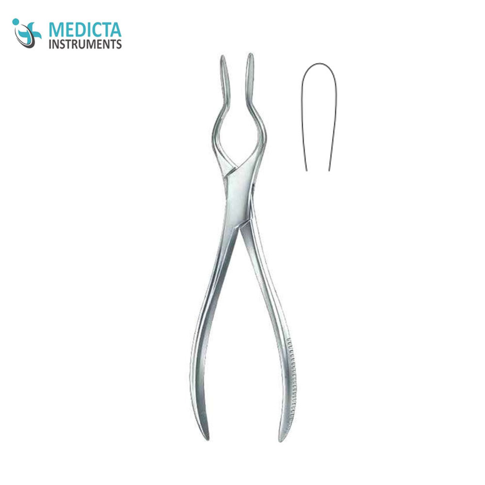 ASCH Septum Forceps 22.5 cm/9” - Medicta Instruments