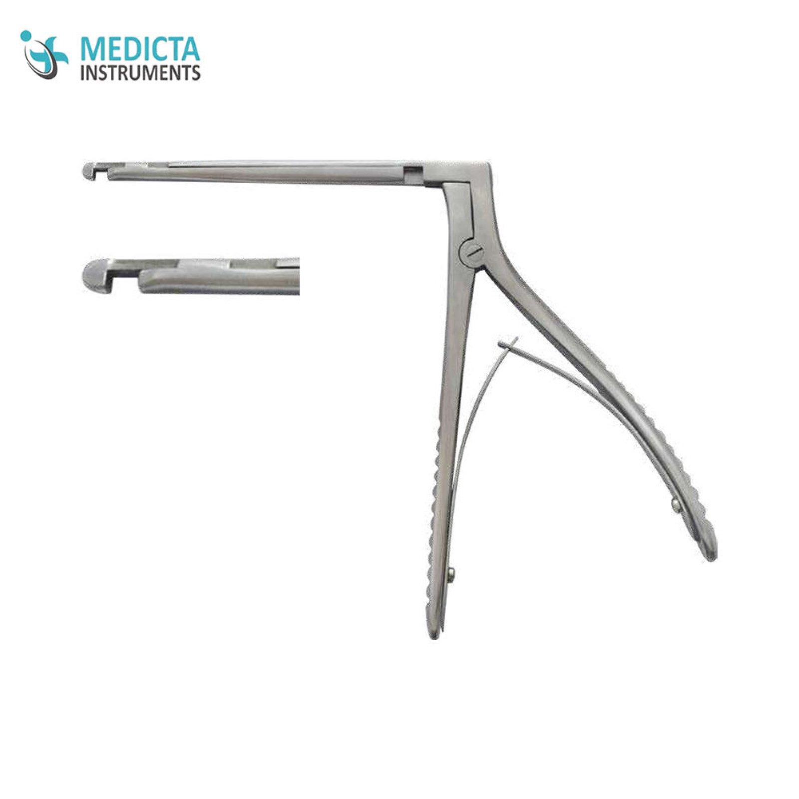 HAJEK Sphenoid Bone Punches 90 degree up 4x45mm - Medicta Instruments