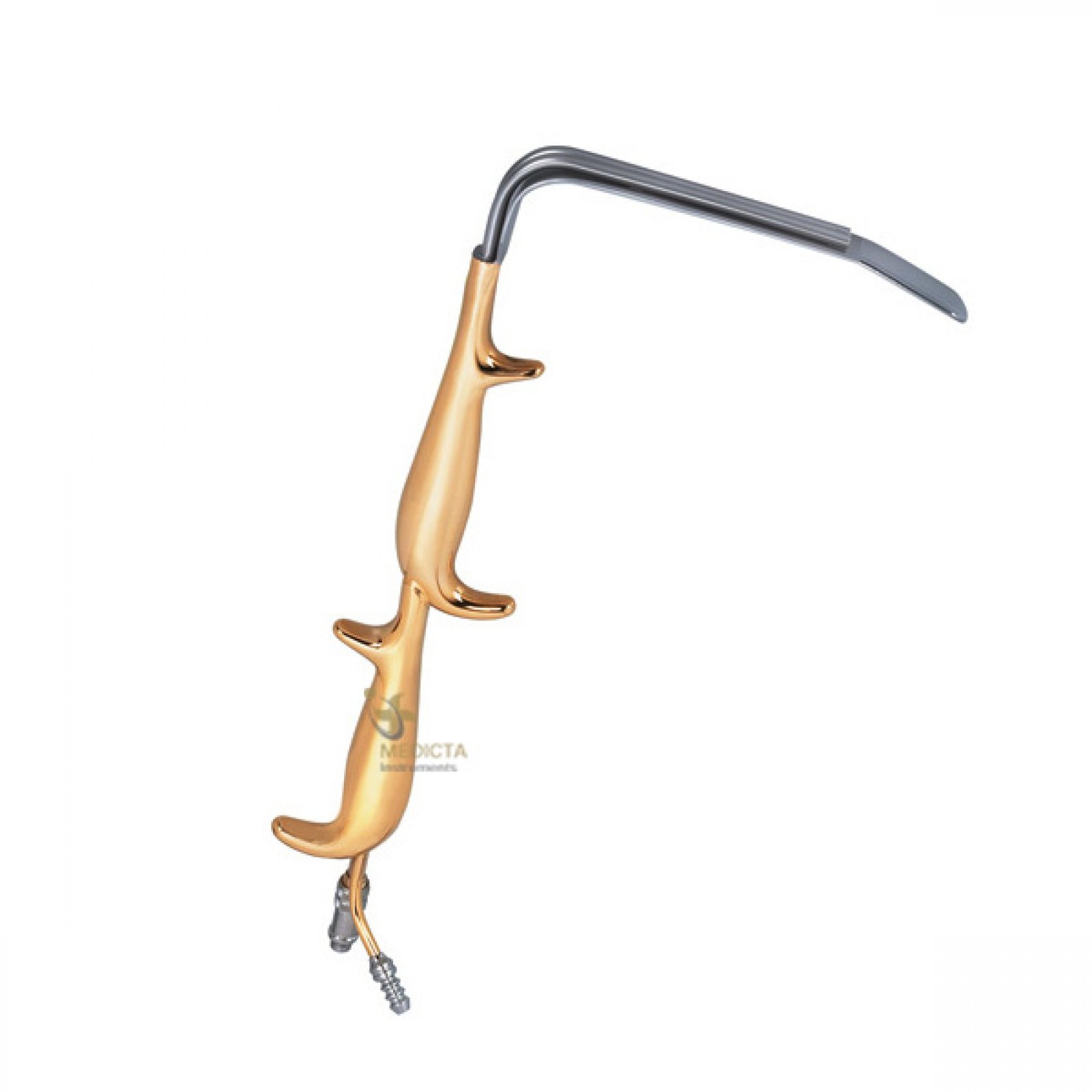 Ferreira Retractor with Double Handle Fiber optic - Medicta Instruments