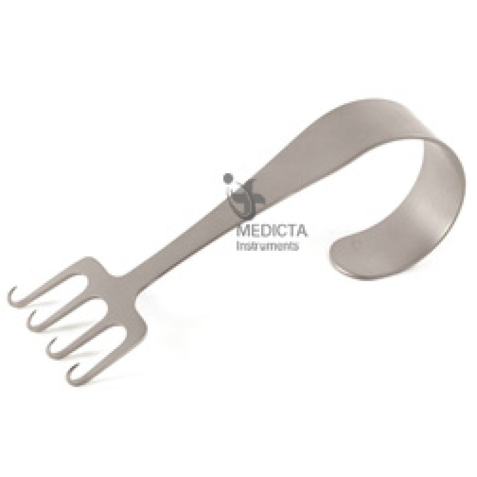 Anderson Bear Claw Retractor, 12 cm 5 Sharp Prongs - Medicta Instruments